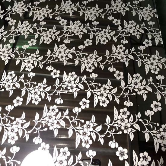 Etched Patterns - Decorative Stainless Steel Sheets