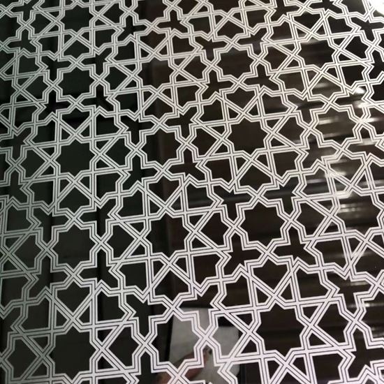 Etched Patterns - Decorative Stainless Steel Sheets