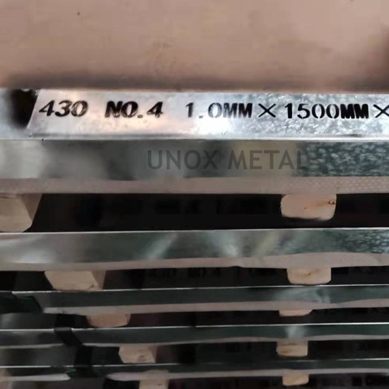 430 BA Finish Stainless Steel | Unox Metals Sheets Suppliers